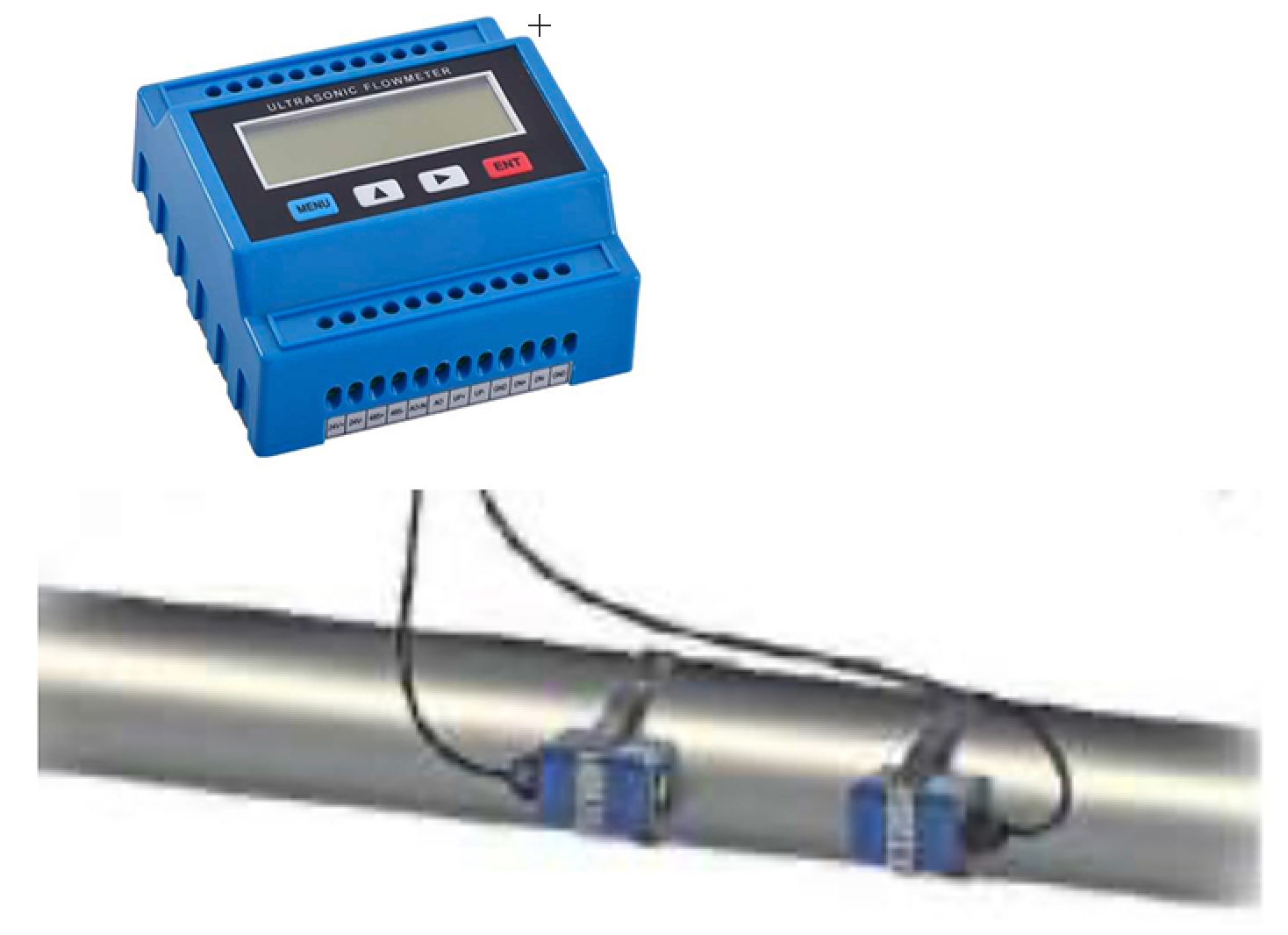 Contec - TUF-2000M Ultrasonic Flow Meter - Qonda System
